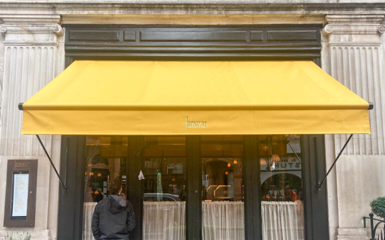 Custom Restaurant Awnings for Outdoor Dining & Protection
