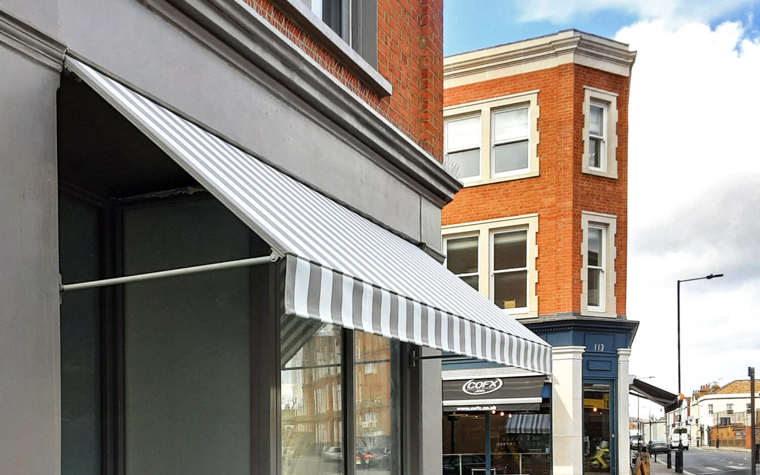New Commercial Panel Canopies in Fulham, London