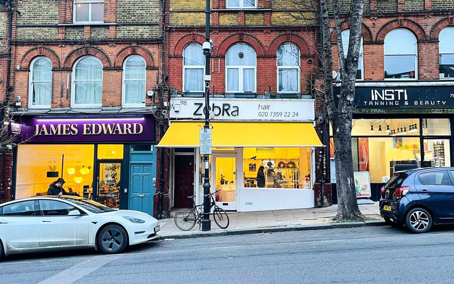 Bright & Beautiful – New Traditional Awning for Zebra, Highbury Park